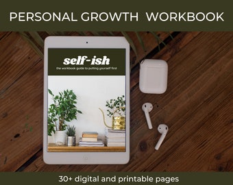 Self Care Workbook Template - Etsy