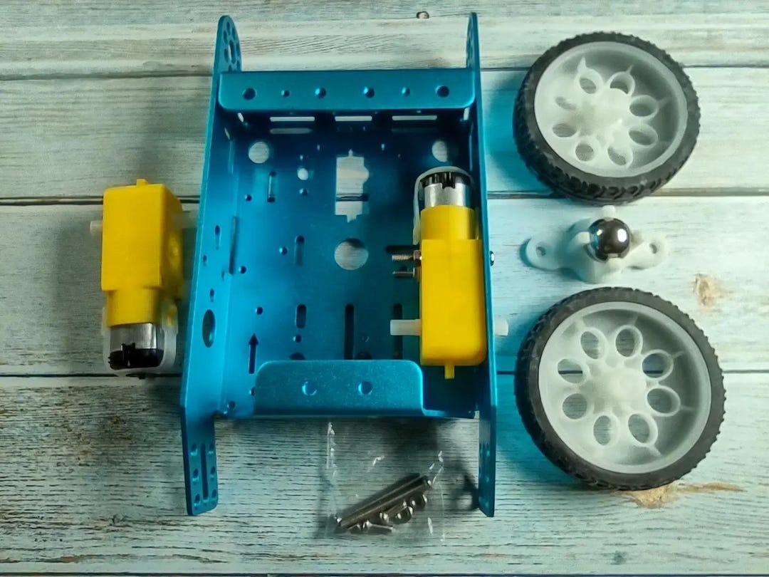 Build Your First Robot Kit - Necessary Ingredients to Build Your First Line Following Robot - Etsy