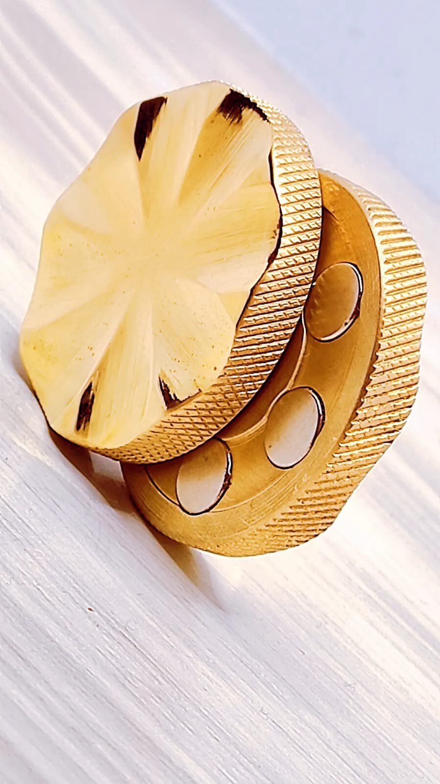 ROTATING Haptic Coin / Fidget / Worry Coin / Brass EDC / | Etsy