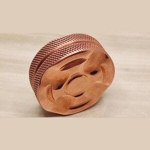 The Flow Haptic Coin / Fidget / Worry Coin / Brass EDC / Sensory Toy ...