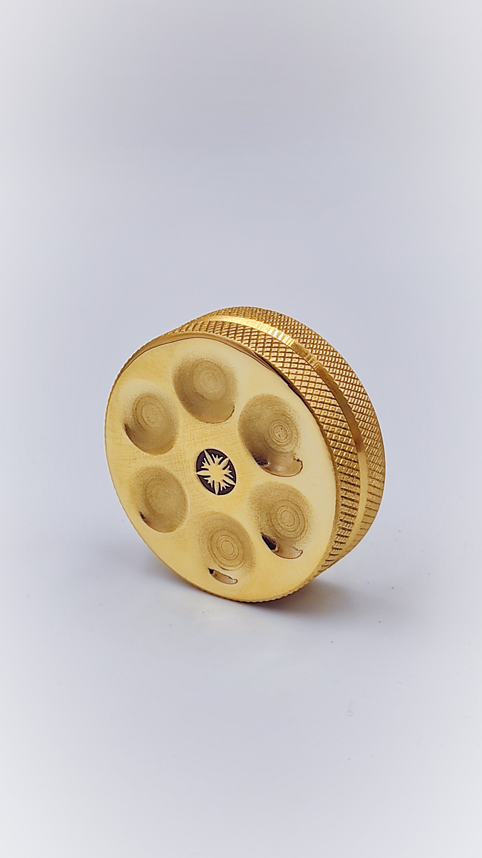 Haptic Coin With Custom Pin / Fidget / Worry Coin / Brass EDC - Etsy