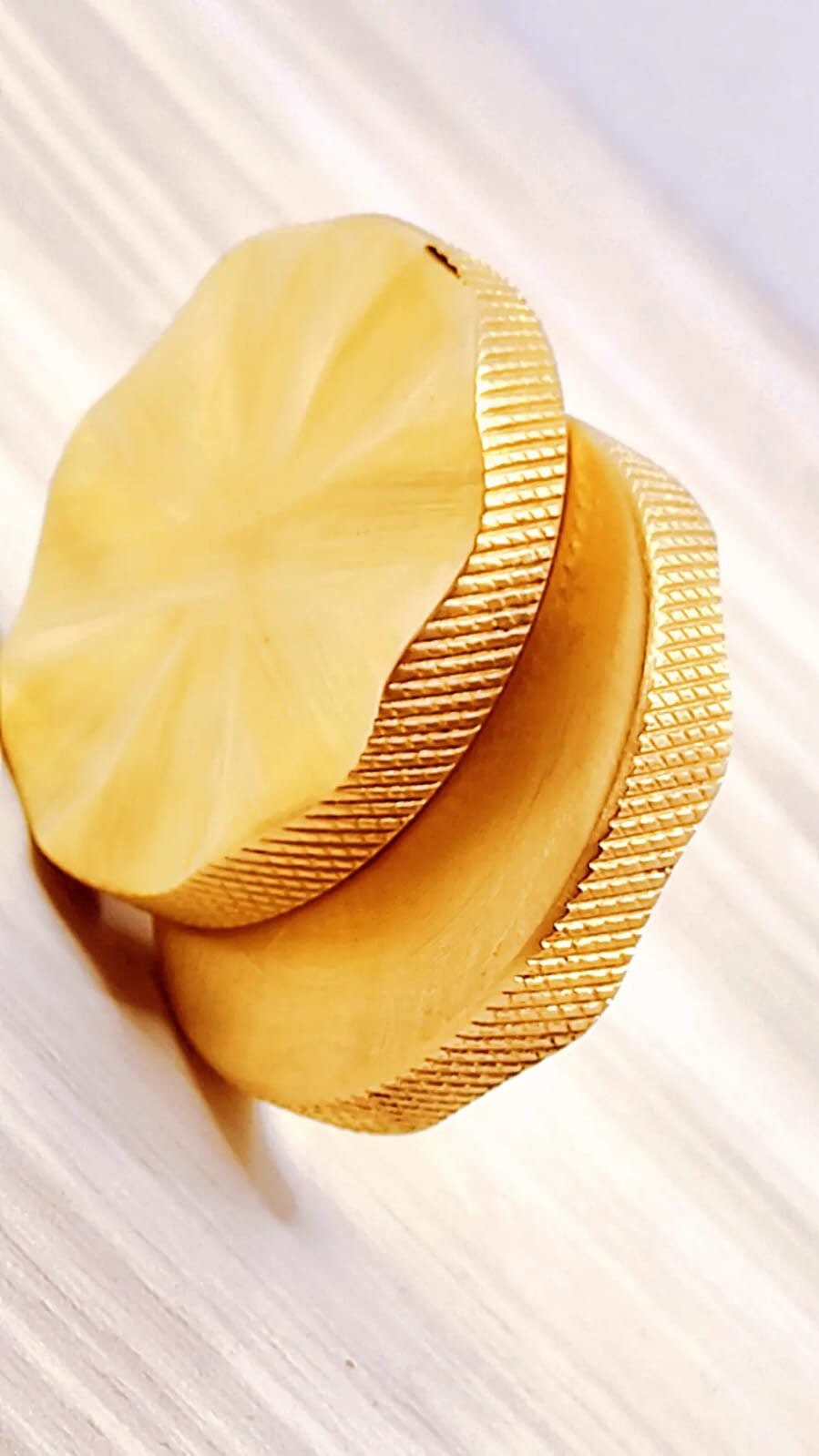 ROTATING Haptic Coin / Fidget / Worry Coin / Brass EDC / | Etsy