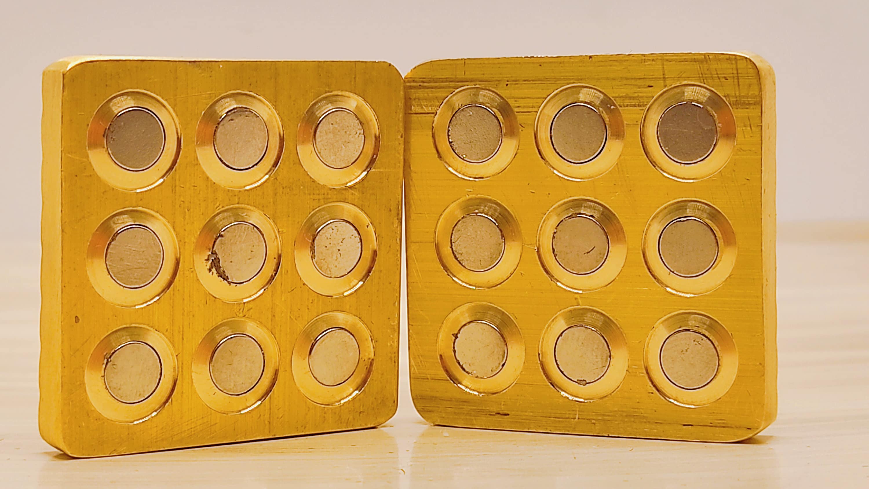 Gold Style Haptic Coin / Fidget / Worry Coin / Brass EDC / | Etsy