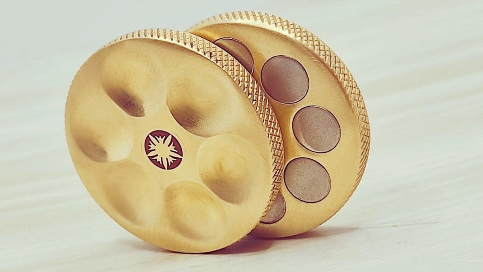 Haptic Coin With Custom Pin / Fidget / Worry Coin / Brass EDC - Etsy