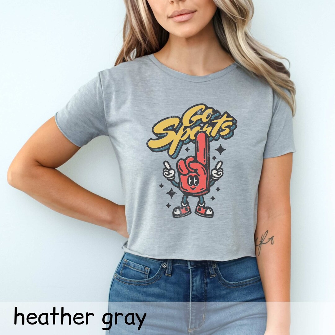 Game Day Women Crop Top, Crop Tops for Women, Football Top for Girls ...