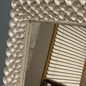 For the Love of Pearls Square Decorative Mirror - Etsy