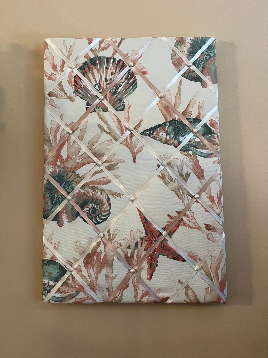 Large Coastal Themed Padded Photo Board - Etsy