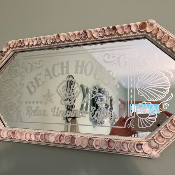 Beach Mirror - Etsy