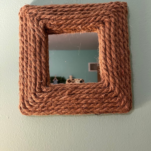 Rope Mirror - Etsy