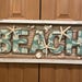 Rope & Shells “BEACH” Sign Nautical Decor - Etsy