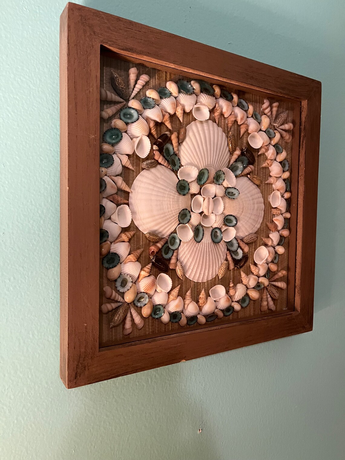 Seashell Mandela Shadowbox - Etsy