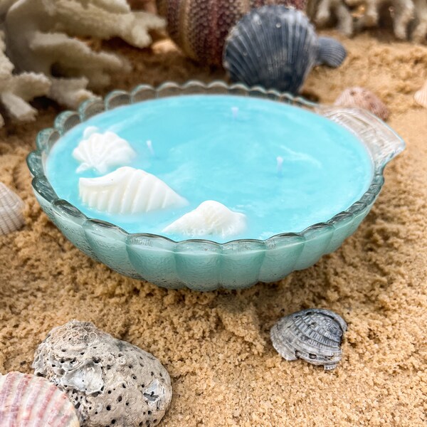 Seashell Candle - Etsy