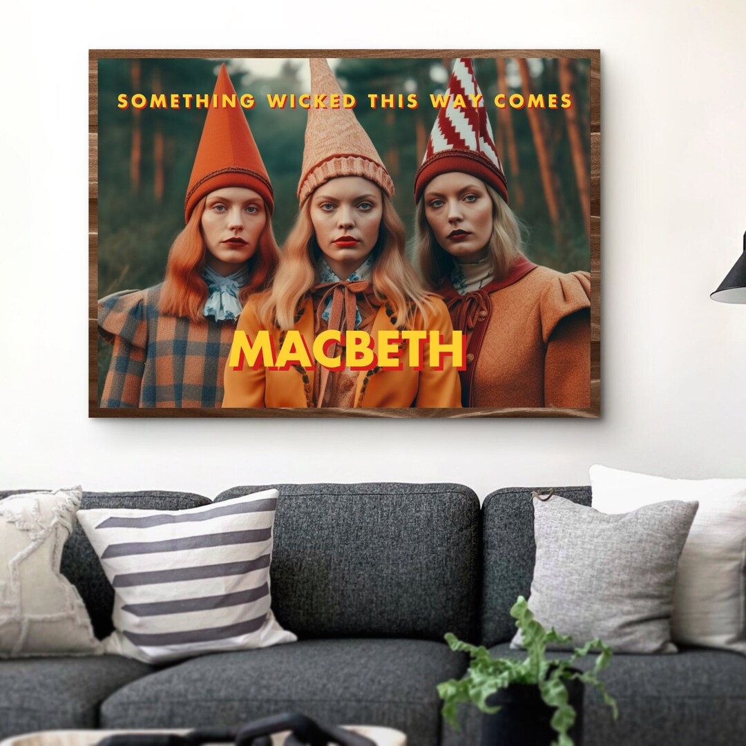Wes Anderson Macbeth Poster | Printable Wall Art | Movie Poster ...