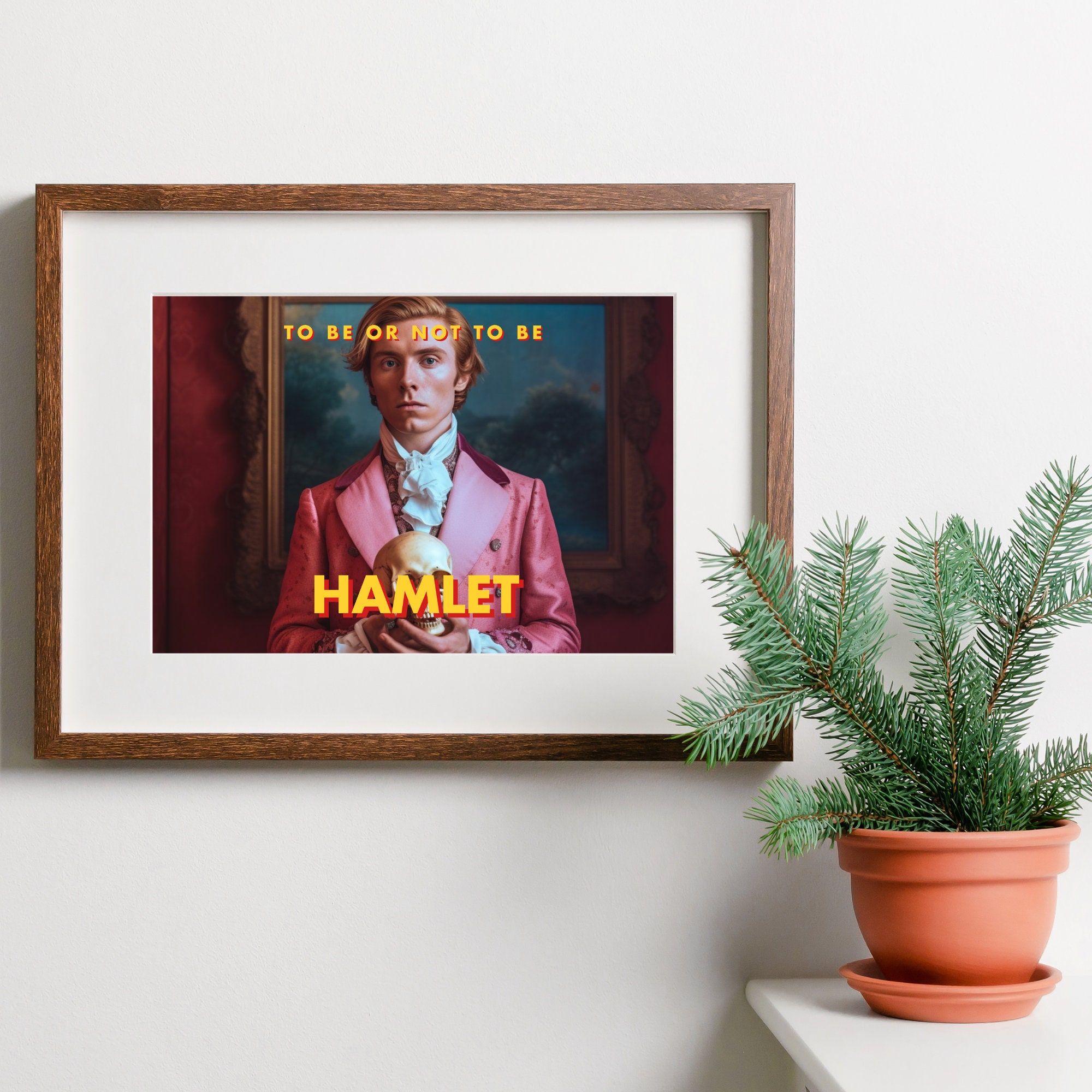 Wes Anderson Hamlet Poster | Printable Wall Art | Movie Poster ...
