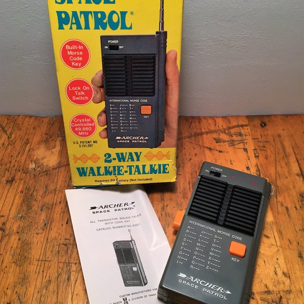 Morse Code Walkie Talkie - Etsy