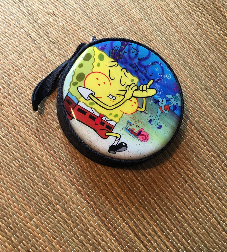 Spongebob Squarepants CD / DVD Case / Holder PADDED Holds 24 Discs - Etsy