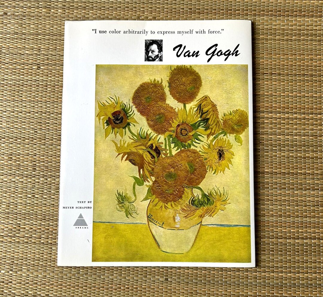 Vintage Van Gogh Art Book: Abrams, 10 Full-color Prints for Framing - Etsy