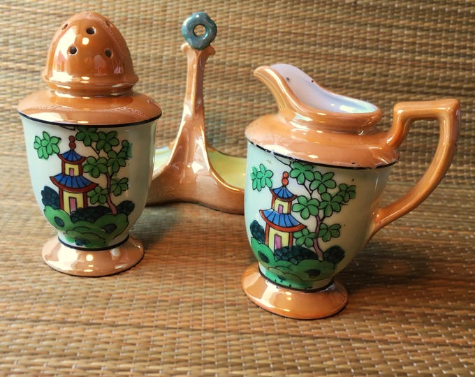 Maruta Ware Mayfield 7012 Green Daisy Creamer Japan - Etsy