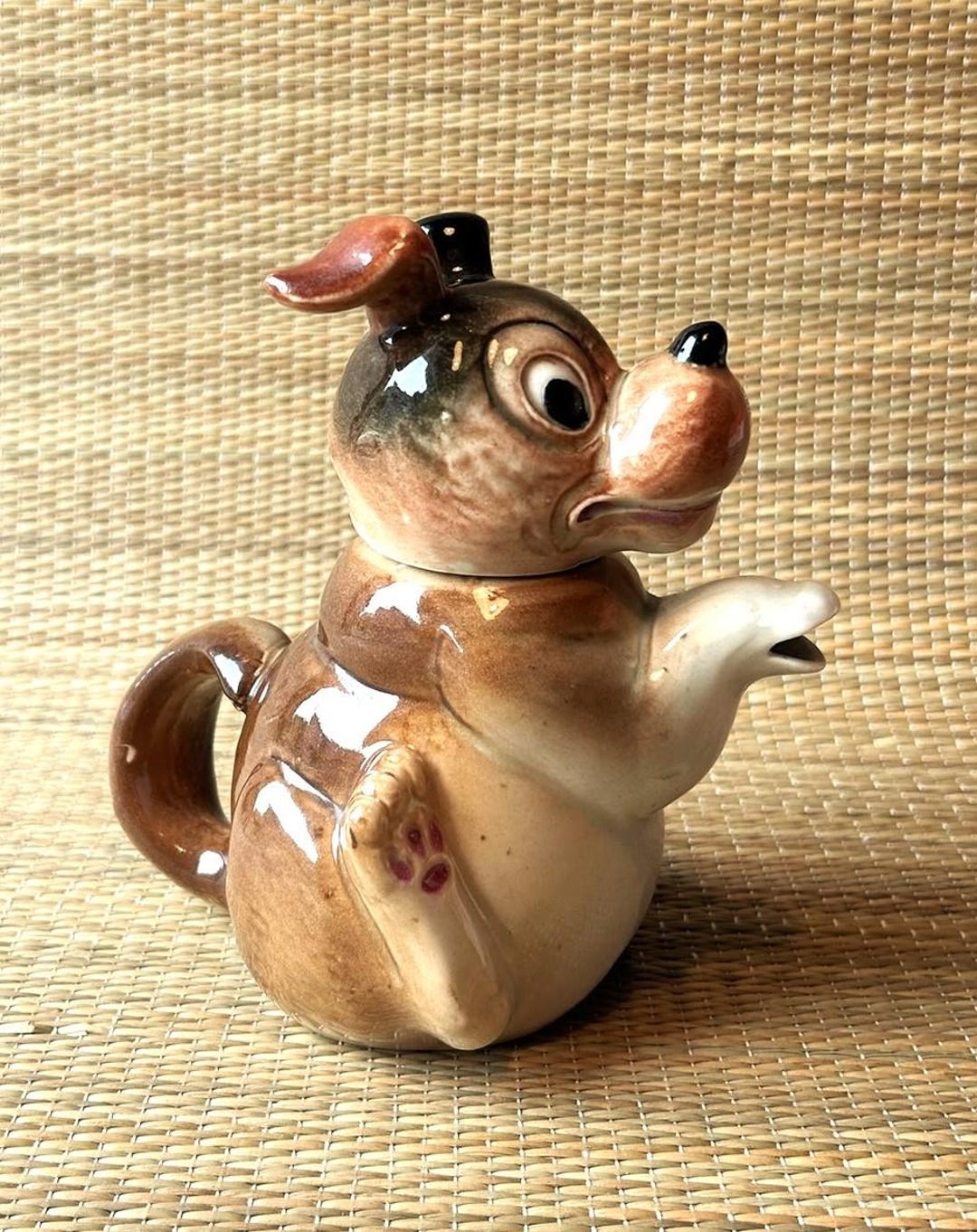 Vintage Shafford Puppy Teapot, 1950s Ceramic Dog Teapot - Etsy