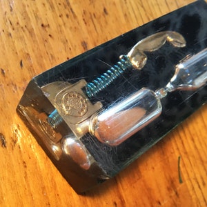 Black MCM Lucite Kitchen Timer With Rotary Telephone - Etsy