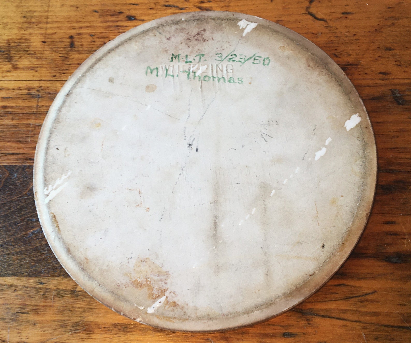 Ceramic Tile Trivets: Wheeling 1950s Hand-painted Flower Tiles Signed ...