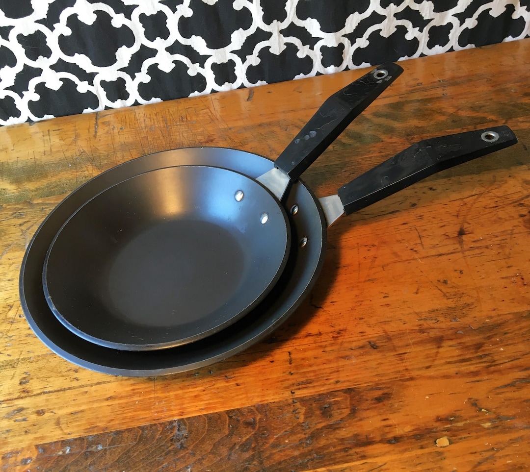 Miracle Maid West Bend SET of Skillets / Frying Pans 1970s A575 8 Inch ...