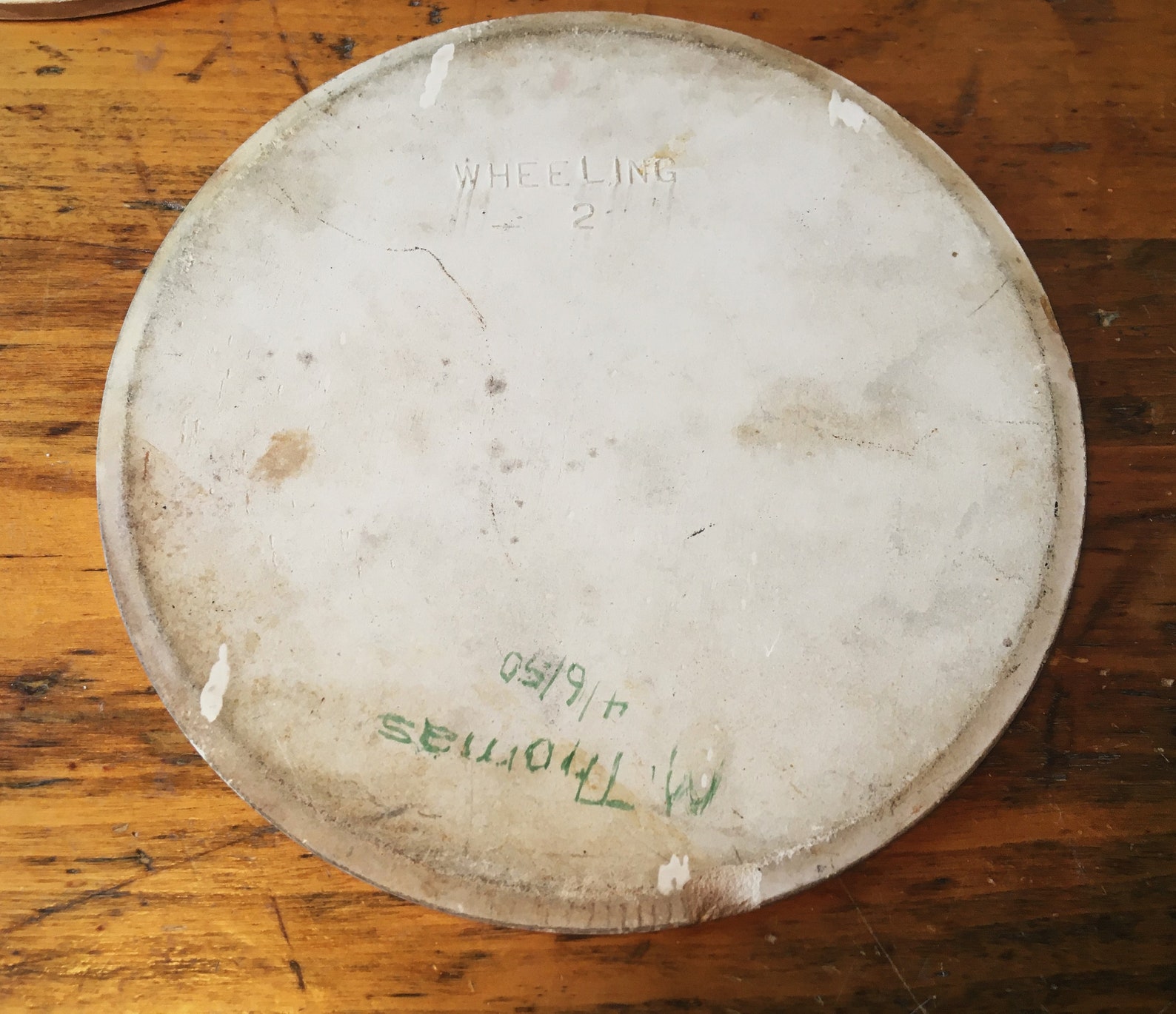 Ceramic Tile Trivets: Wheeling 1950s Hand-painted Flower Tiles Signed ...