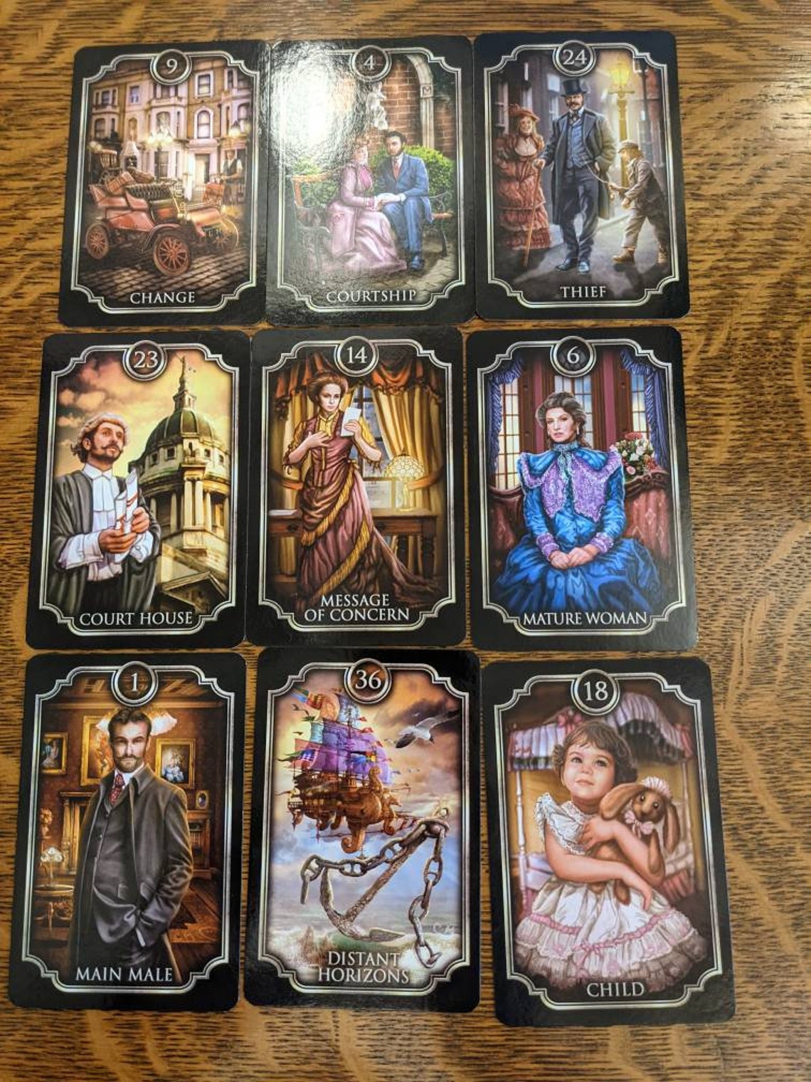 Divination: 9 Cards Kipper Reading - Etsy