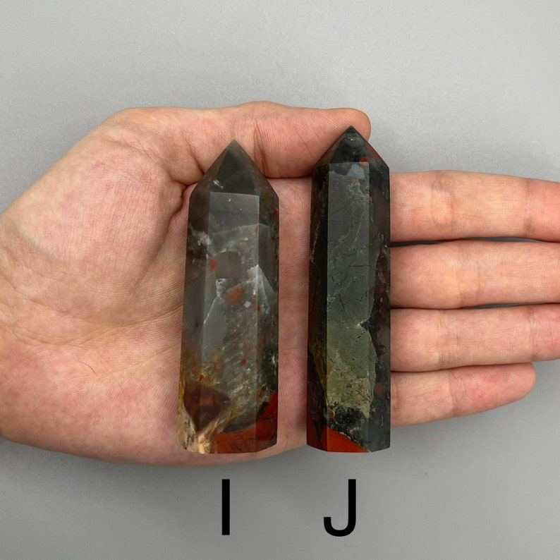 Bloodstone Tower YOU PICK 3 Inch African Bloodstone Point - Etsy