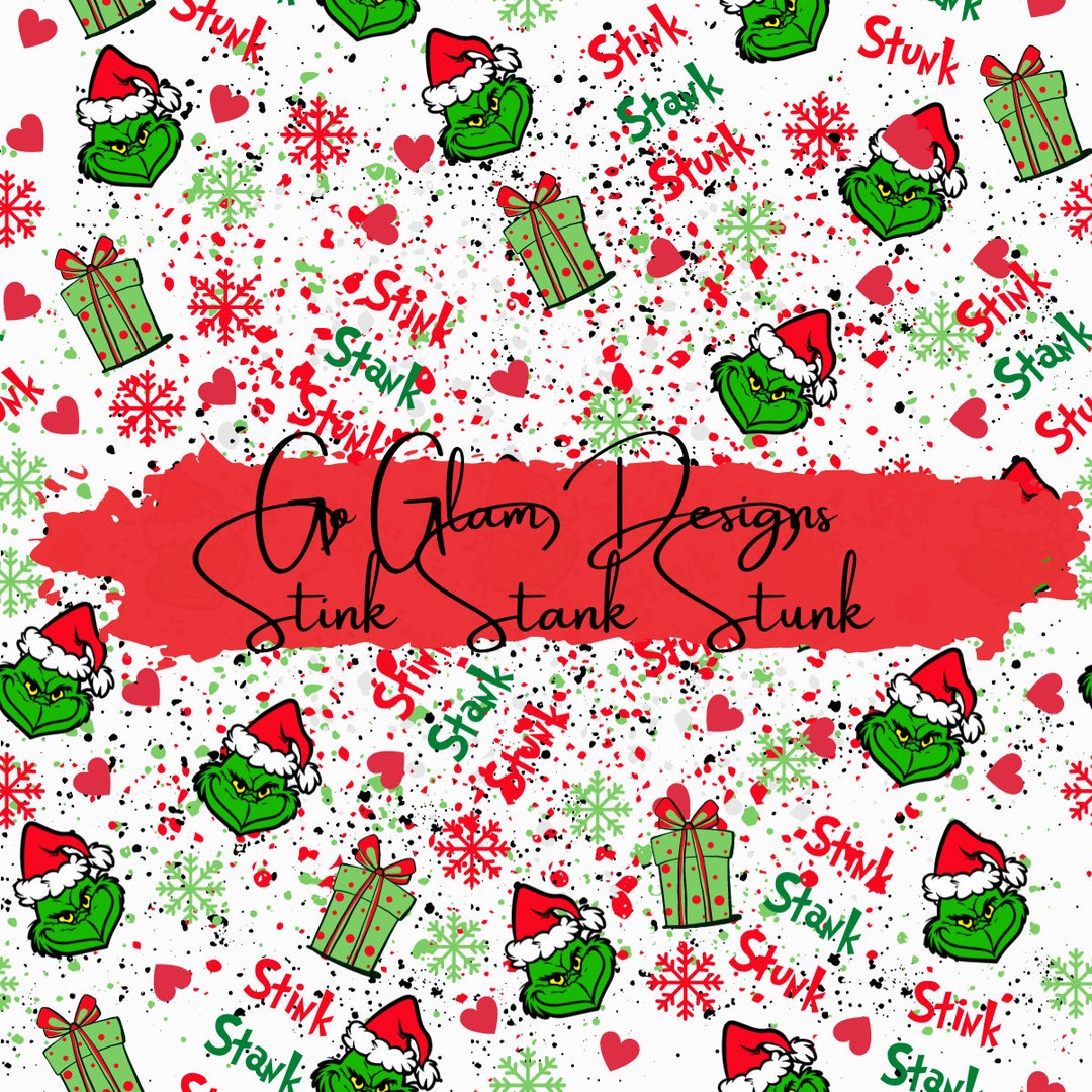 Seamless Pattern Christmas , Repeat Pattern, Digital Download ...