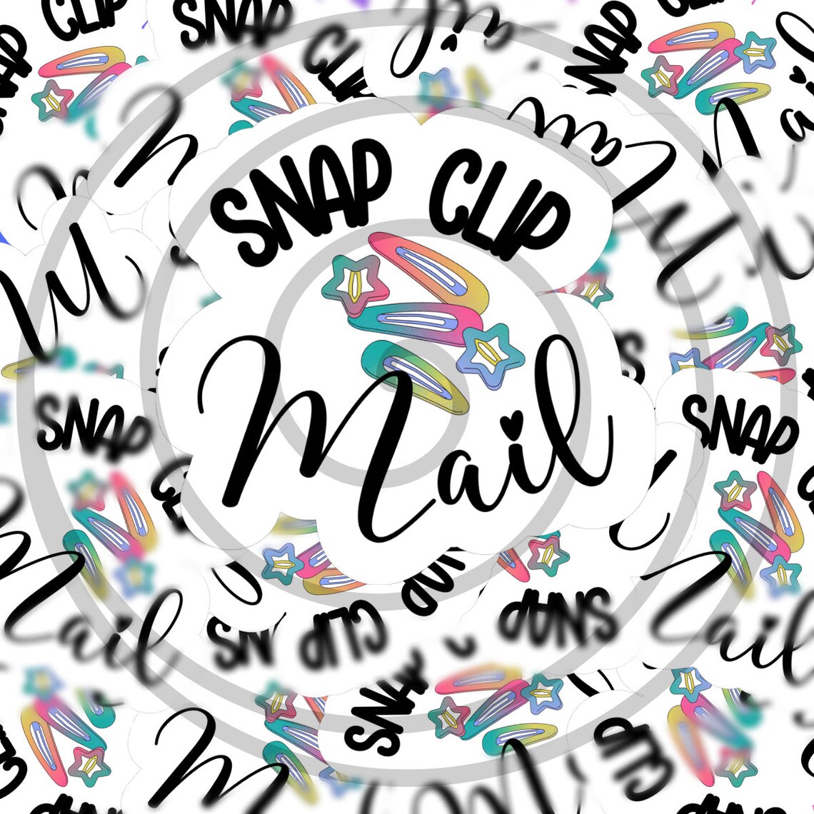 PNG Sticker Download, Snap Slip Mail Sticker Template, Small Business ...