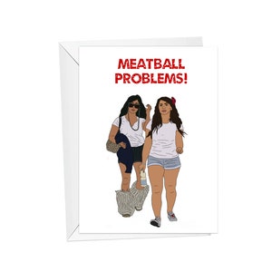 Jersey Shore, Meatball Birthday, Greeting Card - Etsy