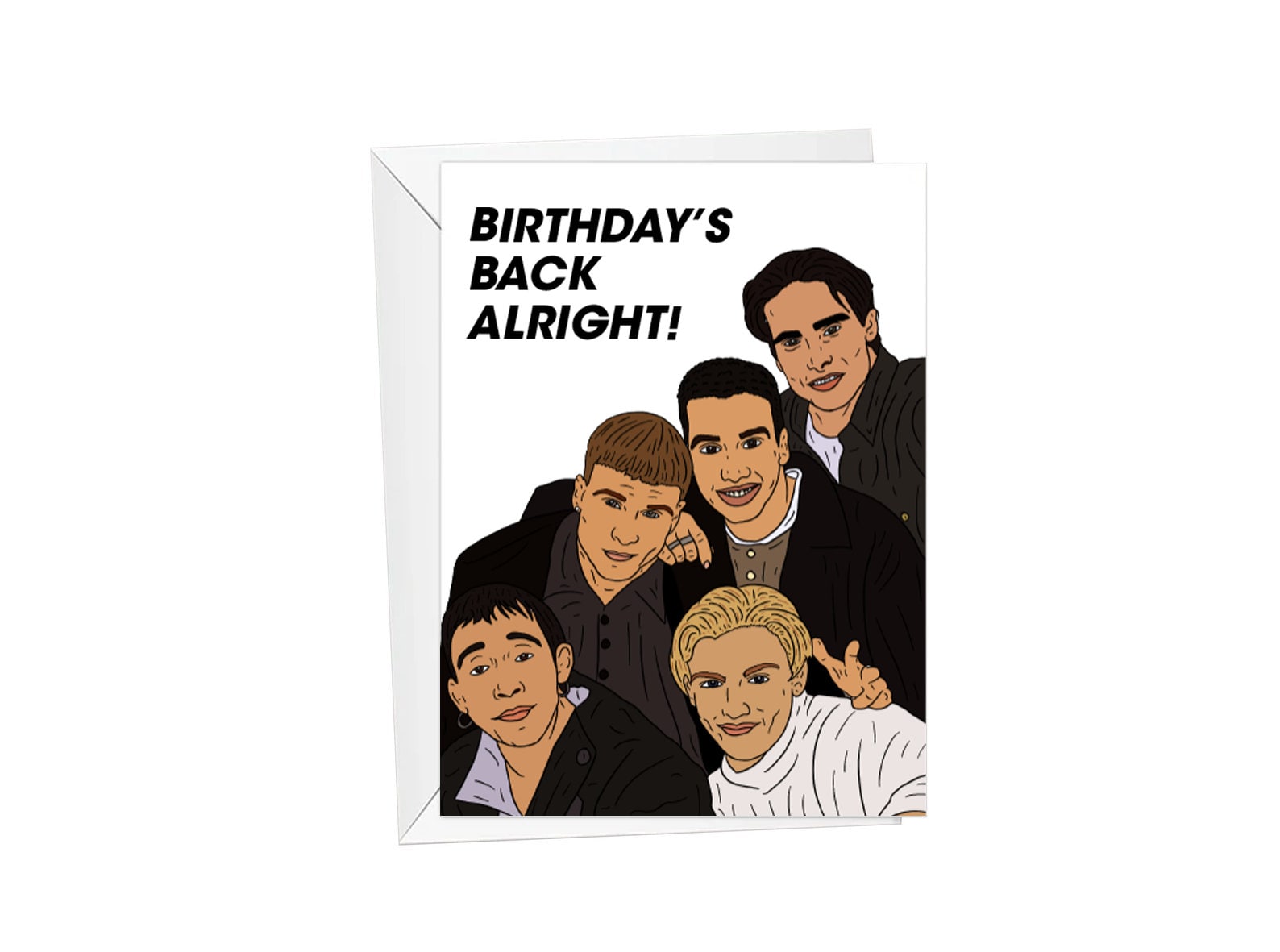 Backstreet Boys Happy Birthday Sign