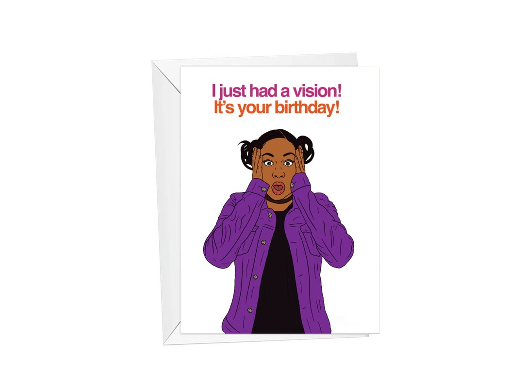That's so Raven Vision Birthday Greeting Card - Etsy UK