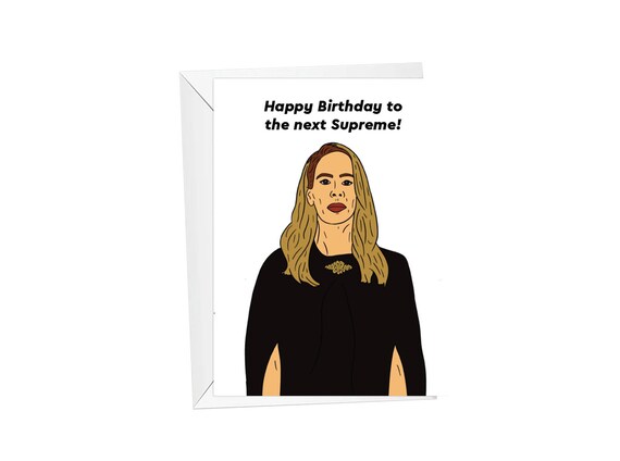 Ahs Supreme Birthday Greeting Card - Etsy