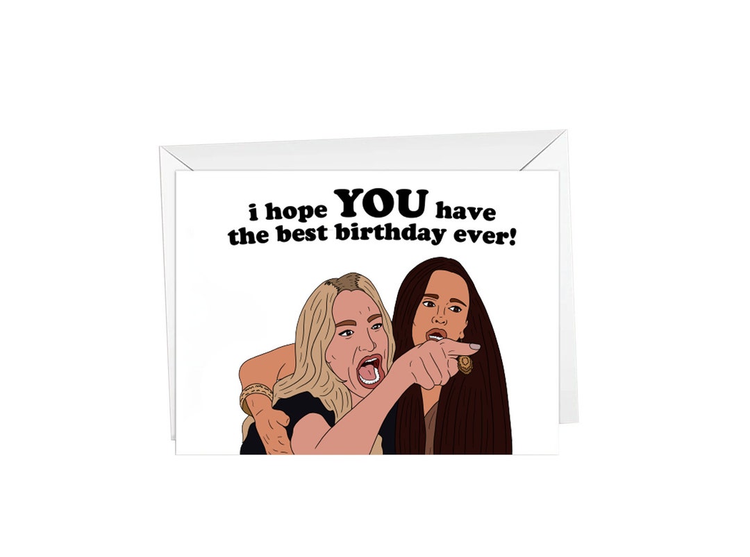 Rhobh, Cat Meme Birthday, Greeting Card - Etsy