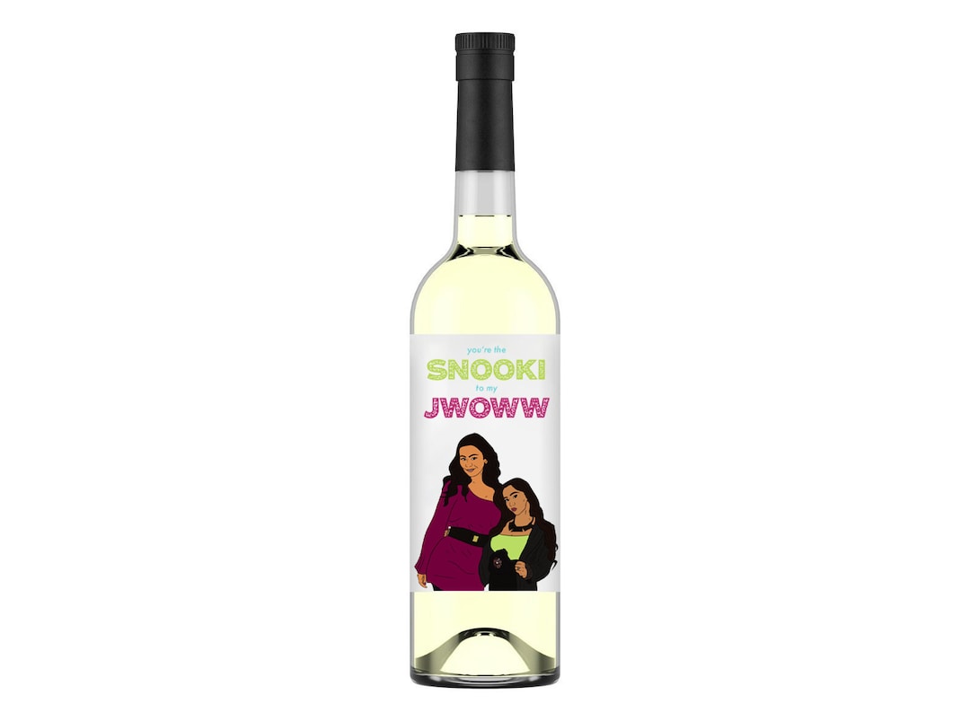 Jersey Shore, Snooki to My Jwoww, Wine Label - Etsy