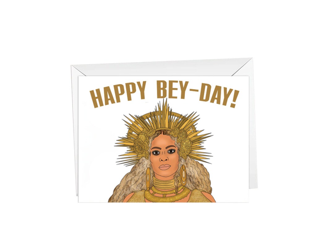Beyonce, Bey Day, Greeting Card - Etsy