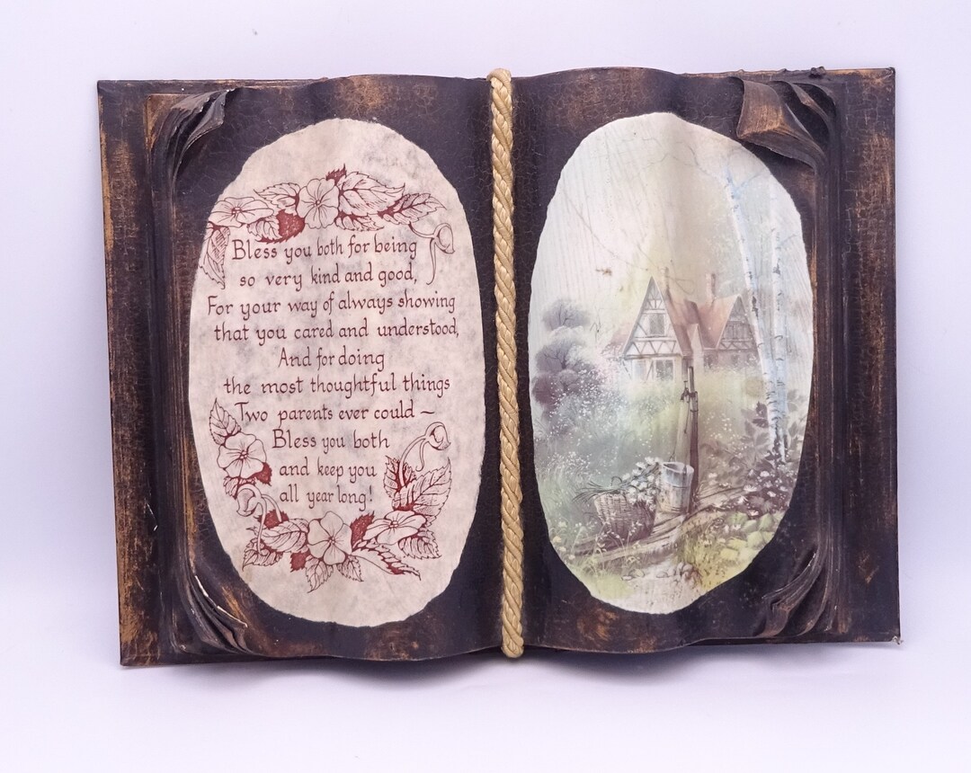 Vintage Judith Bond Book of Love 'bless You Both' - Etsy