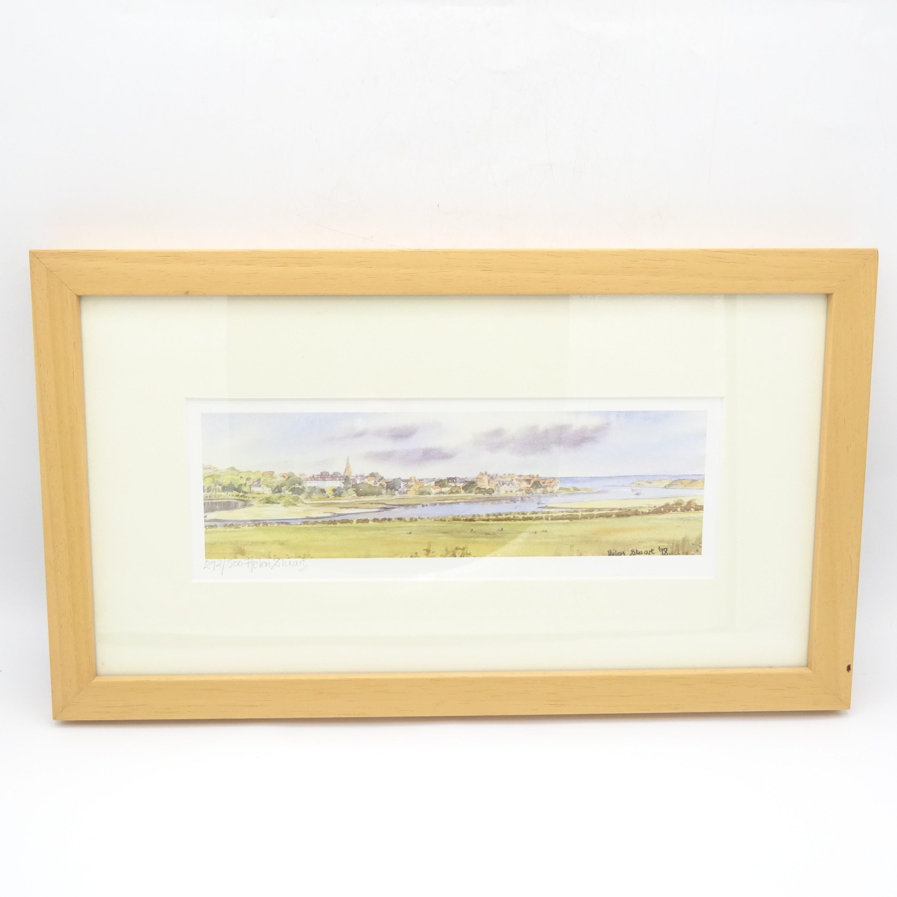 Vintage Helen Stuart Tide in Alnmouth Signed Limited Edition Print 1998 ...
