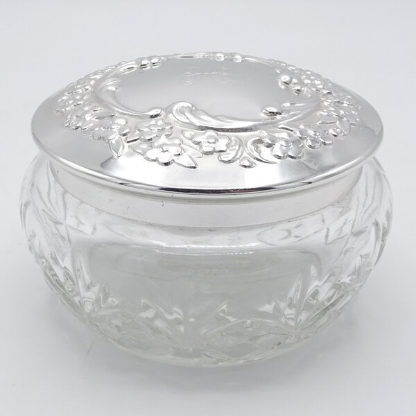 Glass Powder Jar - Etsy