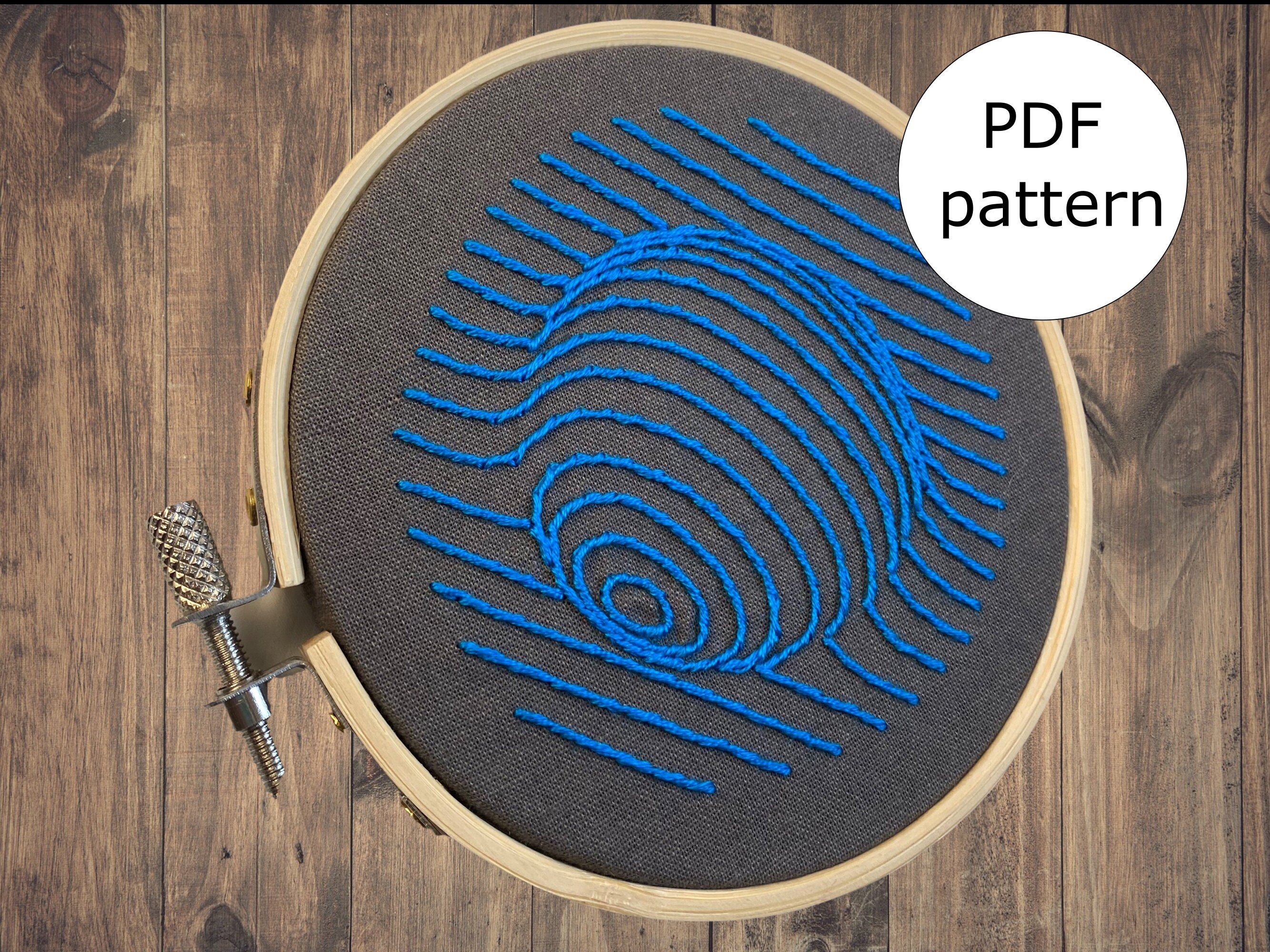Optical Illusion 3D Ball Embroidery Pattern Digital PDF - Etsy