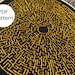 Labyrinth Maze Embroidery Pattern, Linework Puzzle, Digital PDF Pattern ...