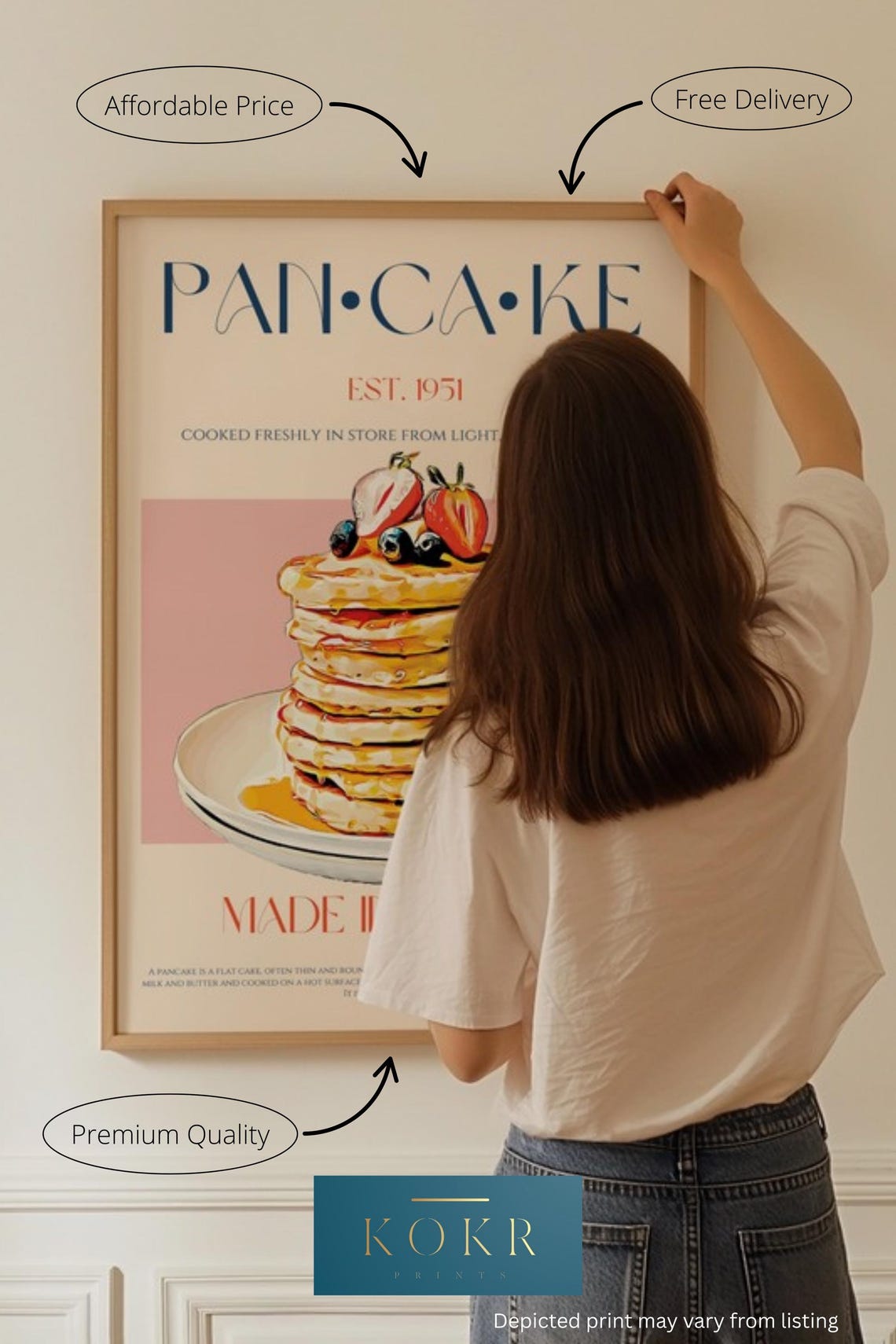Dosa Print, PHYSICAL PRINT, Mid Century Modern, Exhibition Poster ...