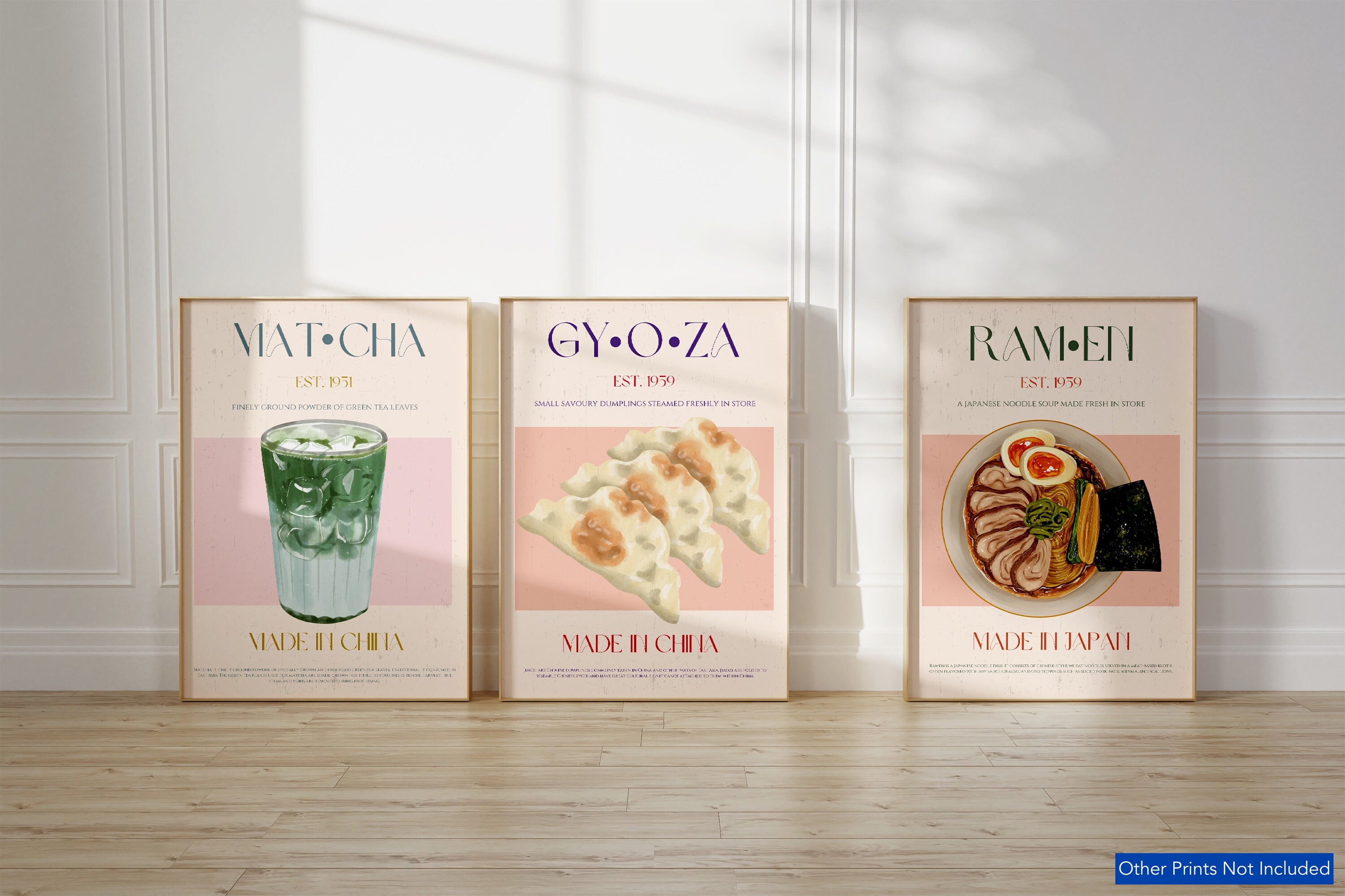 Matcha Poster Exhibition Poster China Tea Retro Print - Etsy