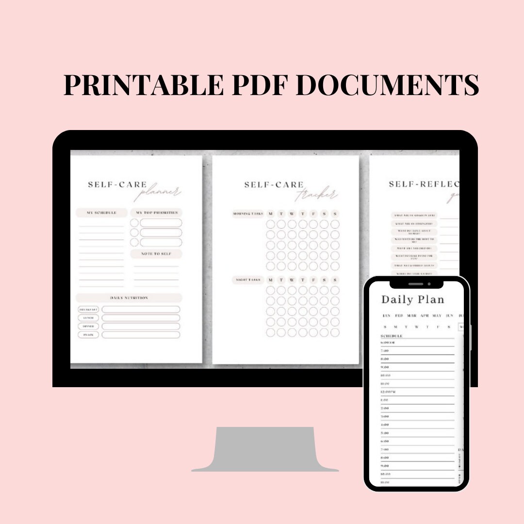 ADHD Adult Planner | Printable ADHD Productivity Journal | Digital Adhd ...