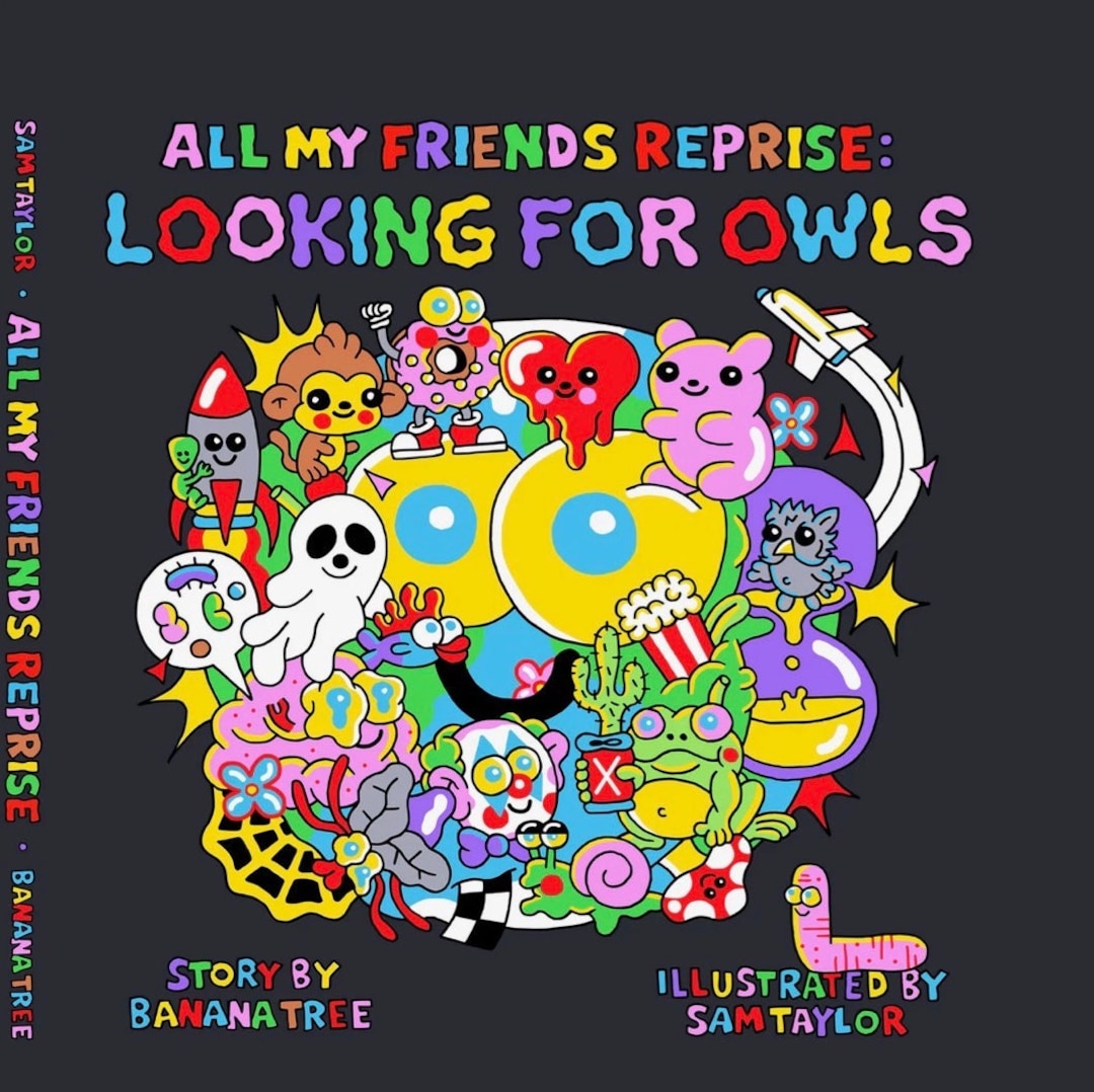 Phish Children's Book - All My Friends Reprise: Looking for Owls !!! - Etsy