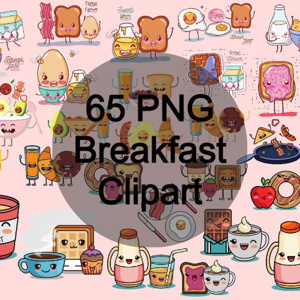 Kawaii Breakfast - Etsy