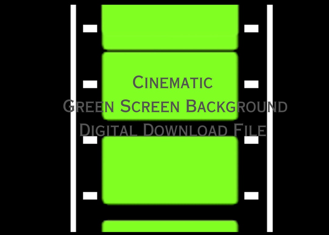 Cinematic Green Screen | Green Screen Background | Digital Download - Etsy
