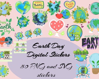 Earth Day Clip Art - Etsy
